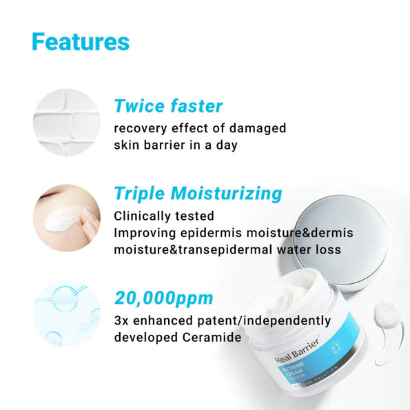 Real Barrier Extreme Cream | Top rated Moisturising Cream with ...