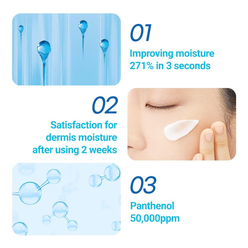Real Barrier Intense Moisture Cream for Sensitive Skin with Hyaluronic ...