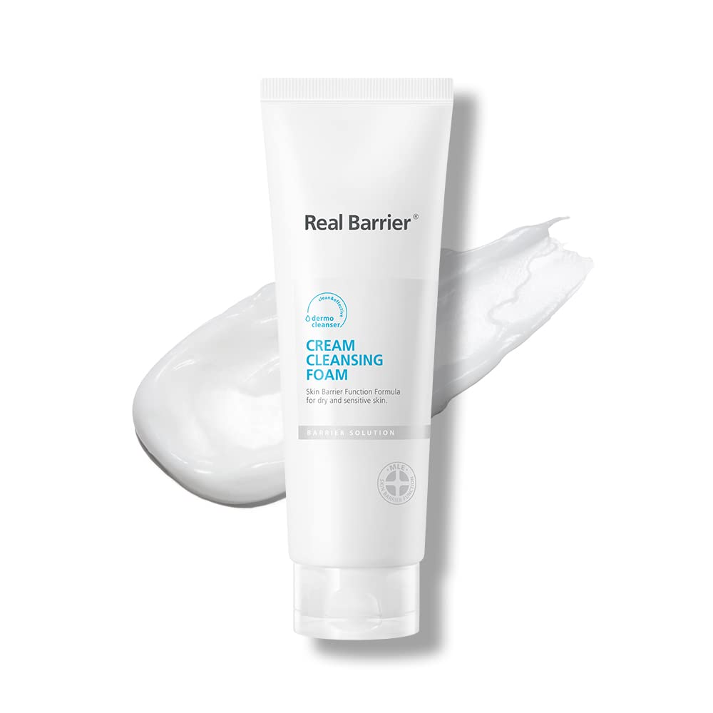 Real Barrier Cleansing Foam | Best Korean Face cleanser with Ceramides ...